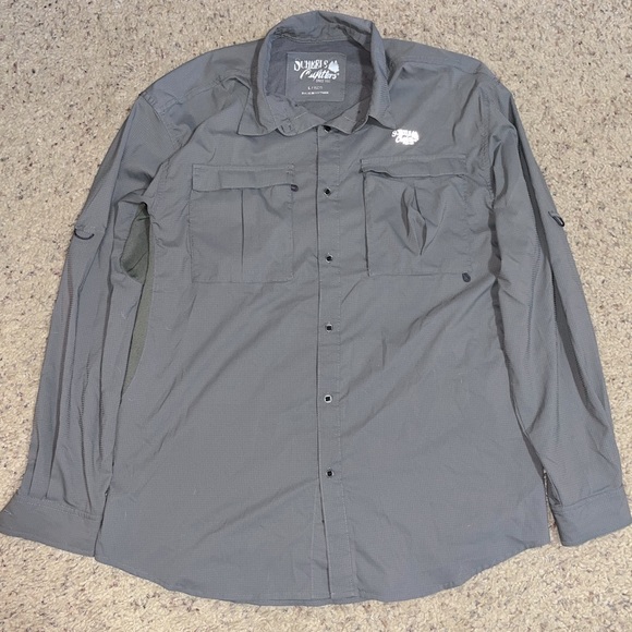 Scheels Outfitters | Shirts | Mens Grey Scheels Outfitters Fishing ...